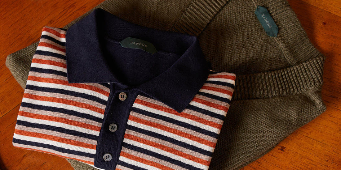 Zanone: men's knitwear, polo shirts and cardigans | Slowear
